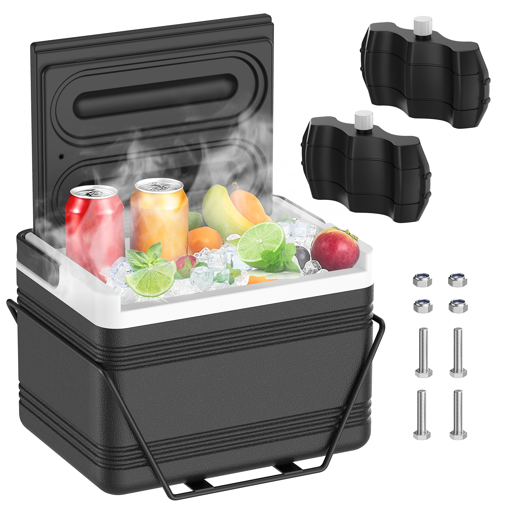 Golf_Cart_Cooler_with_Mounting_Bracket_Fits_Club_Car_DS_EZGO_TXT_and ...